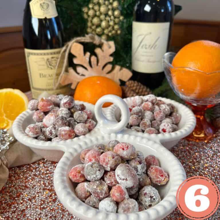 Cinnamon & Sugar Popping Candied Cranberries Recipe - SueSeaQPI