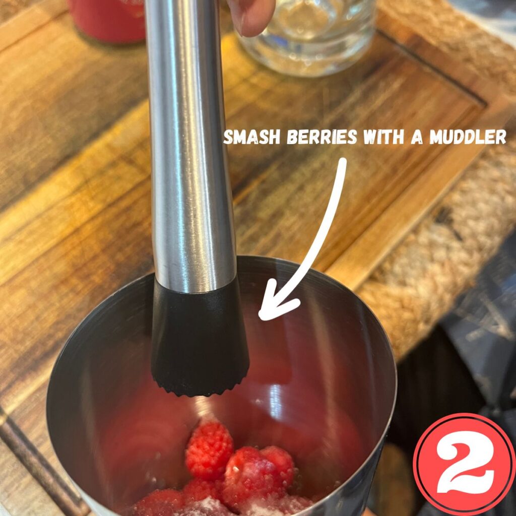 Healthy Double Berry Mocktail Spritzer Recipe - SueSeaQPI