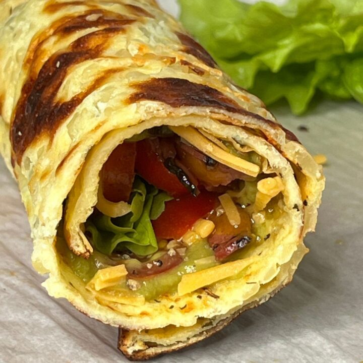 Viral High Protein Cottage Cheese Wrap TikTok recipe - SueSeaQPI